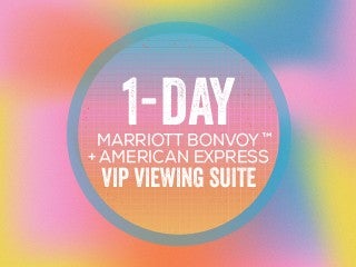 1-DAY MARRIOTT BONVOY + AMERICAN EXPRESS VIP VIEWING SUITE TICKET