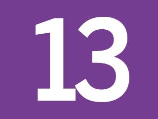 The Number 13 In Purple