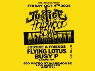 HARD Selects & Ed Banger present Justice & Friends: Flying Lotus + Busy ...
