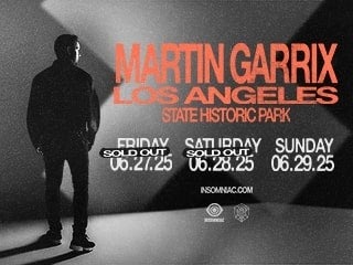 Martin Garrix at LA State Historic Park (Sunday)