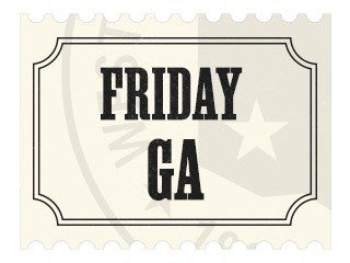 2025: Friday General Admission