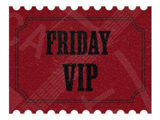 2025: Friday Main Stage VIP Admission