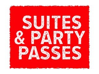 SINGLE DAY SUITES & PARTY PASSES