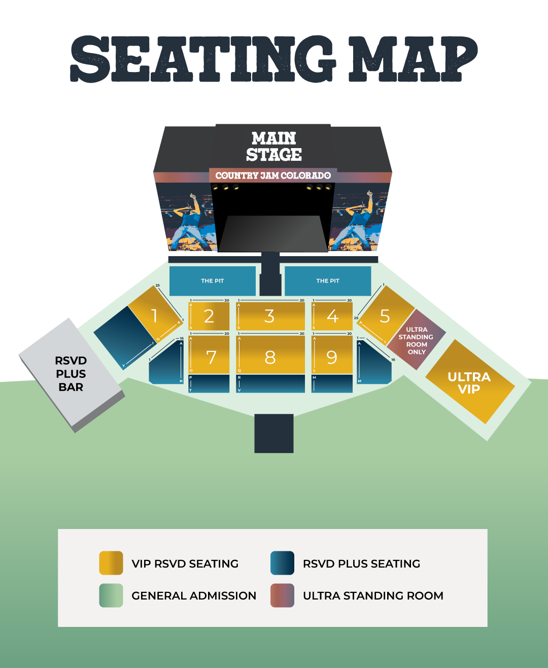 2025: 3-Day VIP Seating