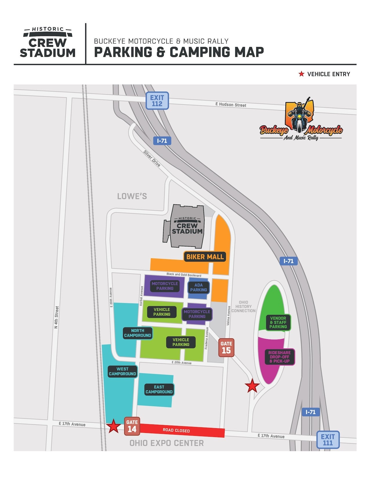 Parking and Camping Passes