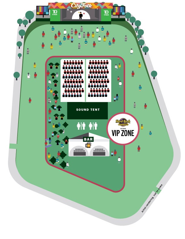 Hard Rock Hotel & Casino Ottawa VIP Zone - Full Festival Pass